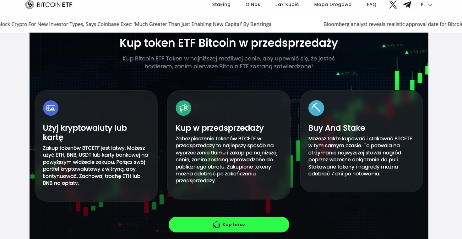 Jak kupić Bitcoin ETF Token? Poradnik 2025 Polska. Czy warto?