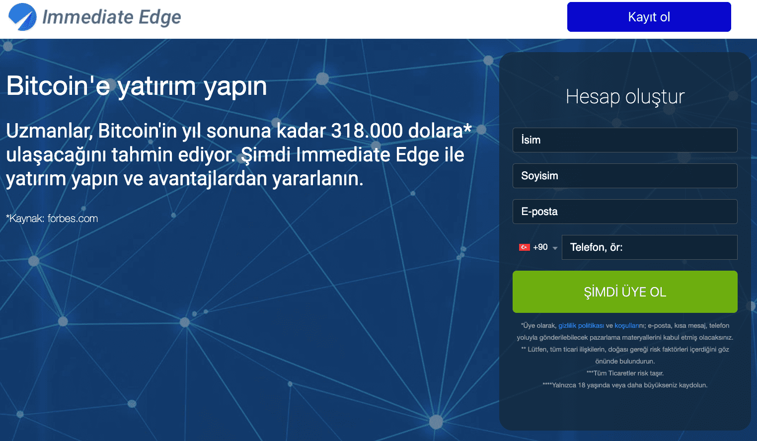 Immediate Edge İncelemesi 2024 - Sahtekarlık mı, Yasal mı?