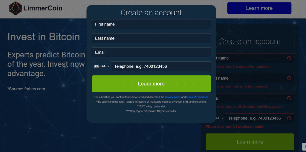 LimmerCoin Review 2026- Complete Robot Review - Tradingplatforms.com